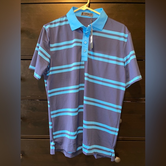 G/FORE | Shirts | Gfore Mens Golf Polo Shirt Blue | Poshmark